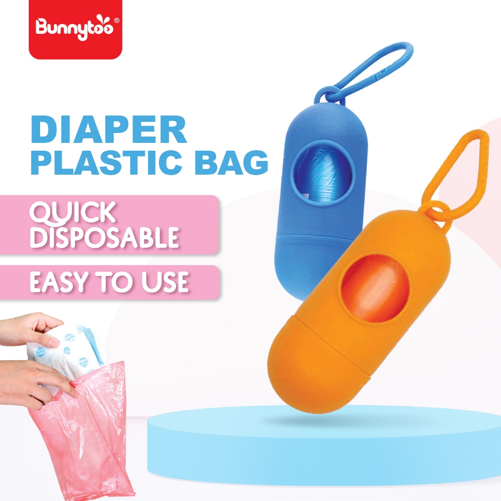 Diaper Plastic Bag for Baby Nappy Disposable Small Plastic Bag With ...