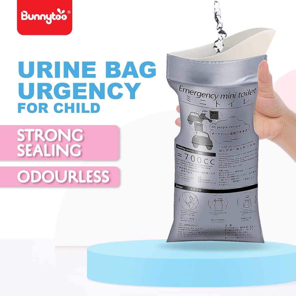 Urine Bag For Kids | Emergency Portable Toilet Beg Air Kencing 尿袋 ...