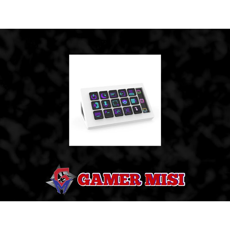 MIRABOX STREAM DOCK SLIM FULLY CUSTOMISABLE 15 KEYS LCD STREAMING (PC ...
