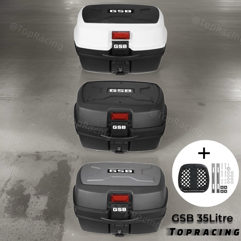 AA Racing GSB 35L Motorcycle Box Storage Motor Trunk Givi Box Handheld ...