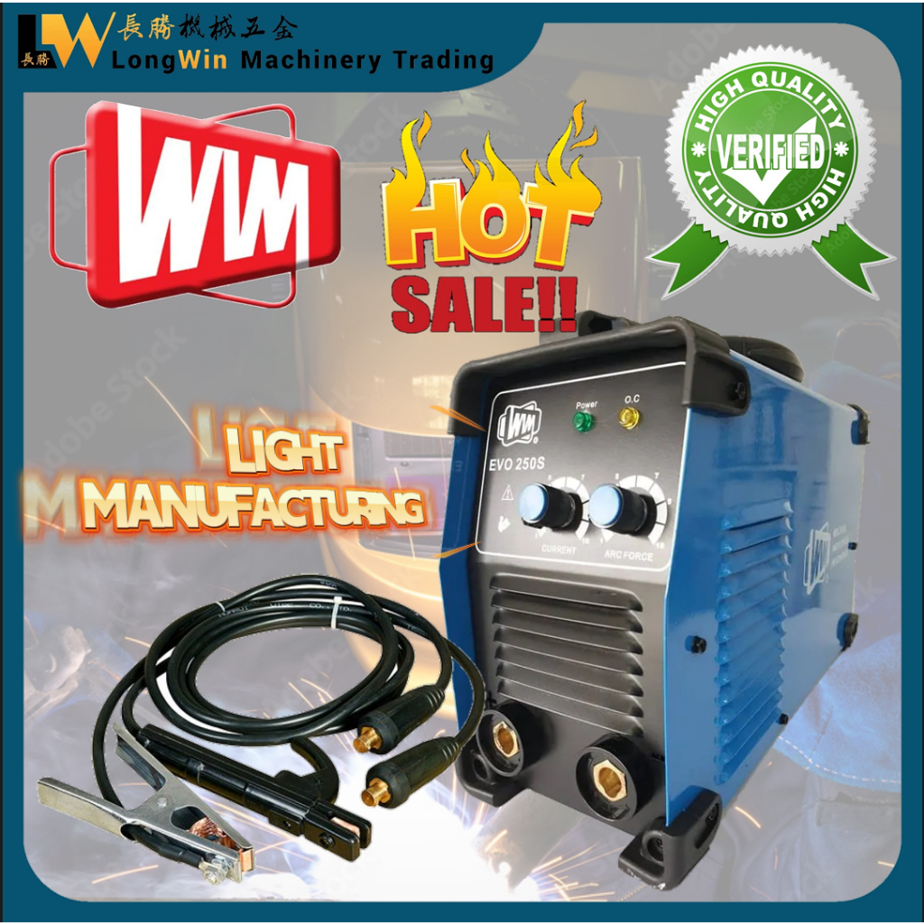 WIM MMA EVO 250S Single Phase Welding Machine Easy to Use Light Duty ...