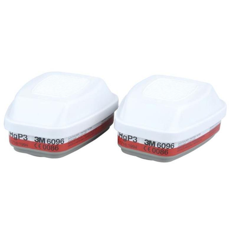3M 6096 PARTICULATE FILTER P3 CE SIRIM Mercury Organic Vapour & Acid ...