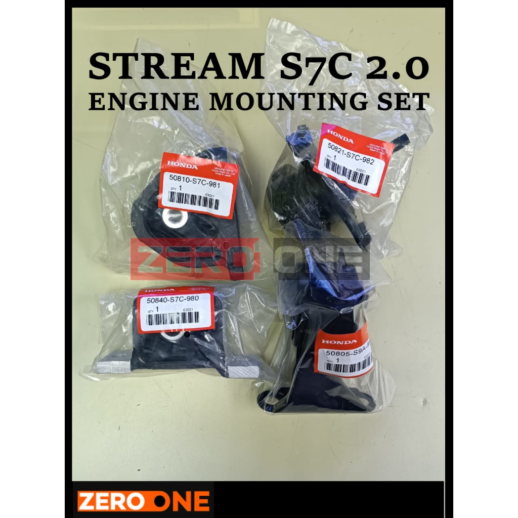 HONDA STREAM S7C 2.0 ENGINE MOUNTING SET | Shopee Malaysia