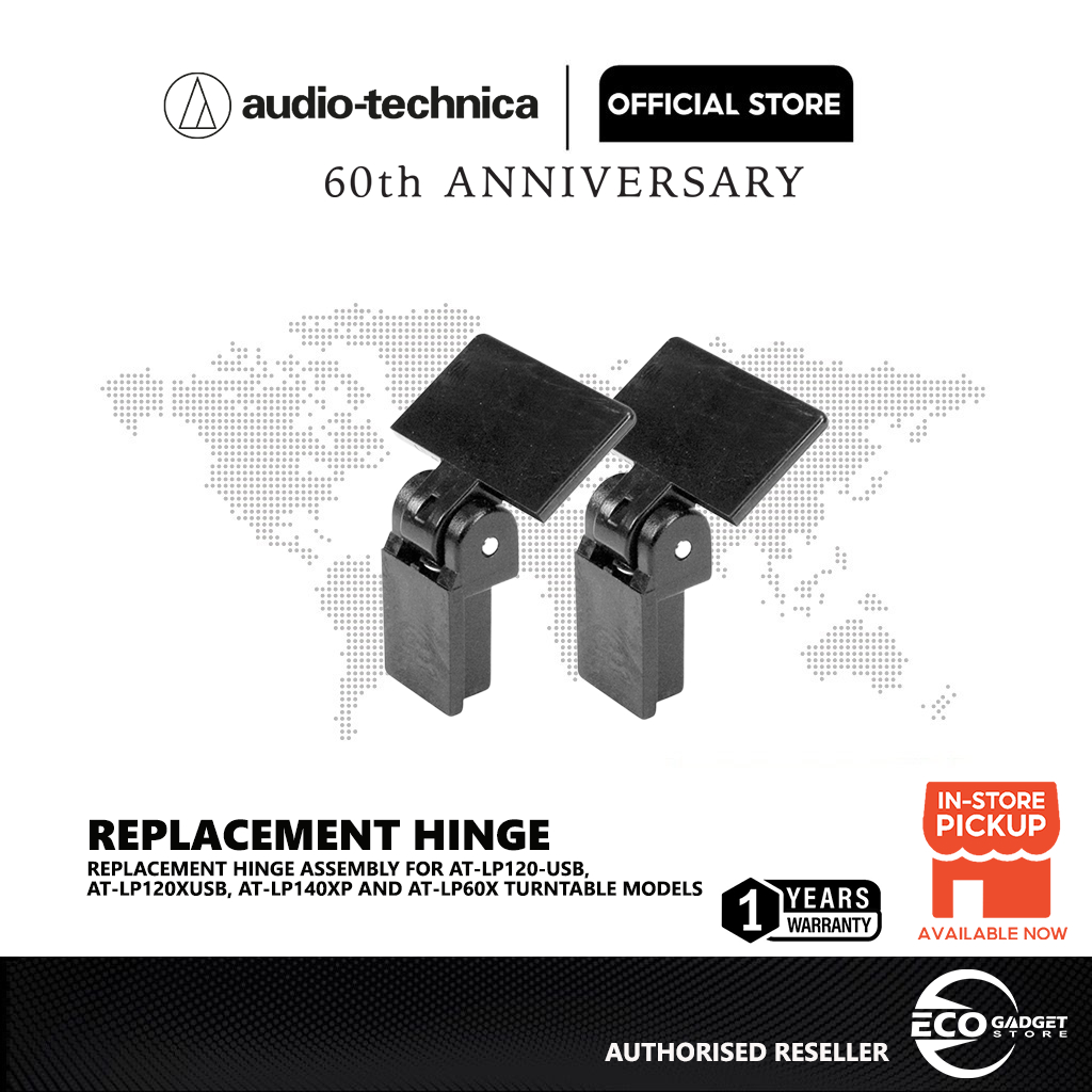 Audio-Technica Replacement Hinge Assembly for AT-LP120XUSB, AT-LP140XP ...