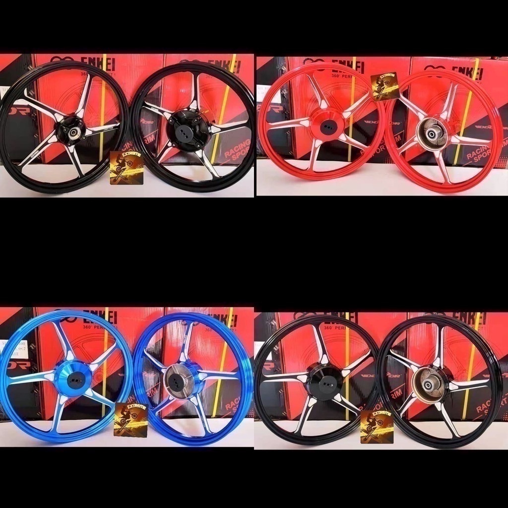 SPORT RIM ENKE! FG505/ FG511 HONDA RS150/RSX150/EX5 DREAM/WAVE100/EGOLC ...