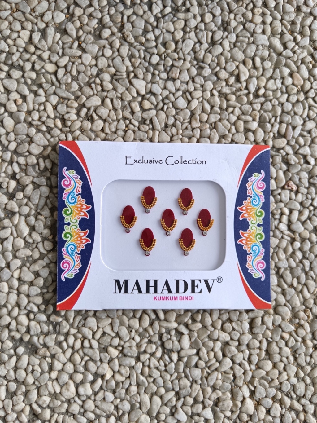 Fancy Stone Design Indian Sticker Pottu Forehead Bindi Potu Wear ...