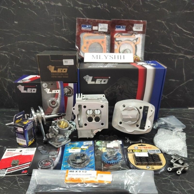 💥PACKAGE/COMBO SET SPEC 65 JET 4 HEAD LC CNC 4VALVE PNP LAGENDA115FI ...