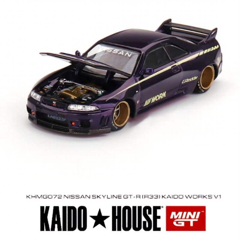 MINI GT KAIDO NISSAN SKYLINE R33 GT-R | Shopee Malaysia
