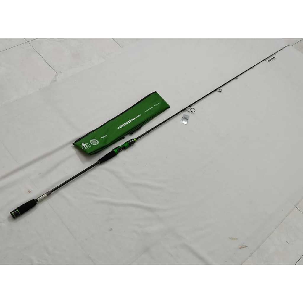 MAGURO SAMURAI SOLID CARBON MSSC SPINNING / CASTING ROD(BUTT JOINT ...