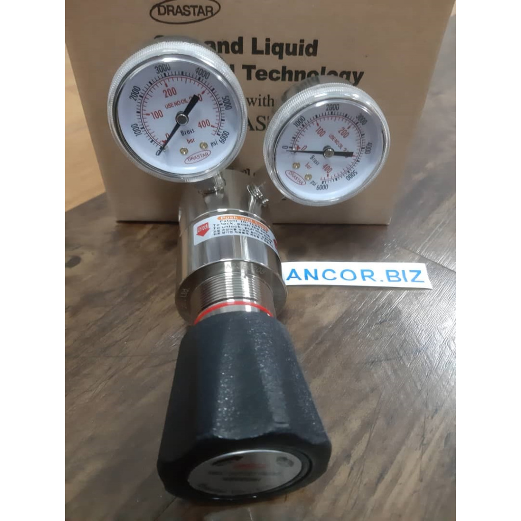 DRASTAR 082B-4500-1S High Pressure Reducing Regulators (NPT 1/4 ...