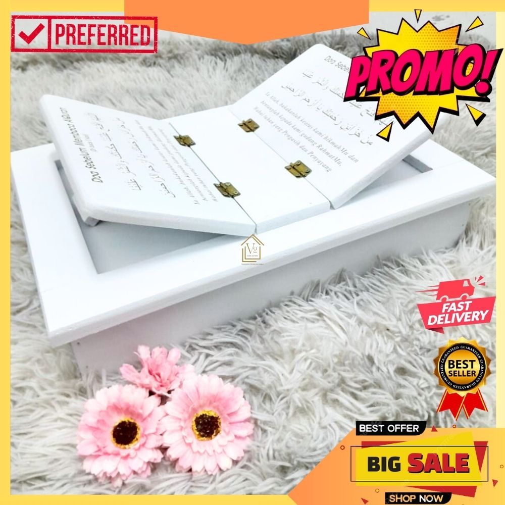 REHAL BOX/DESIGN KABAH,DOA REHAL WHITE DAN BLACK 2IN1 FUNCTION | Shopee ...