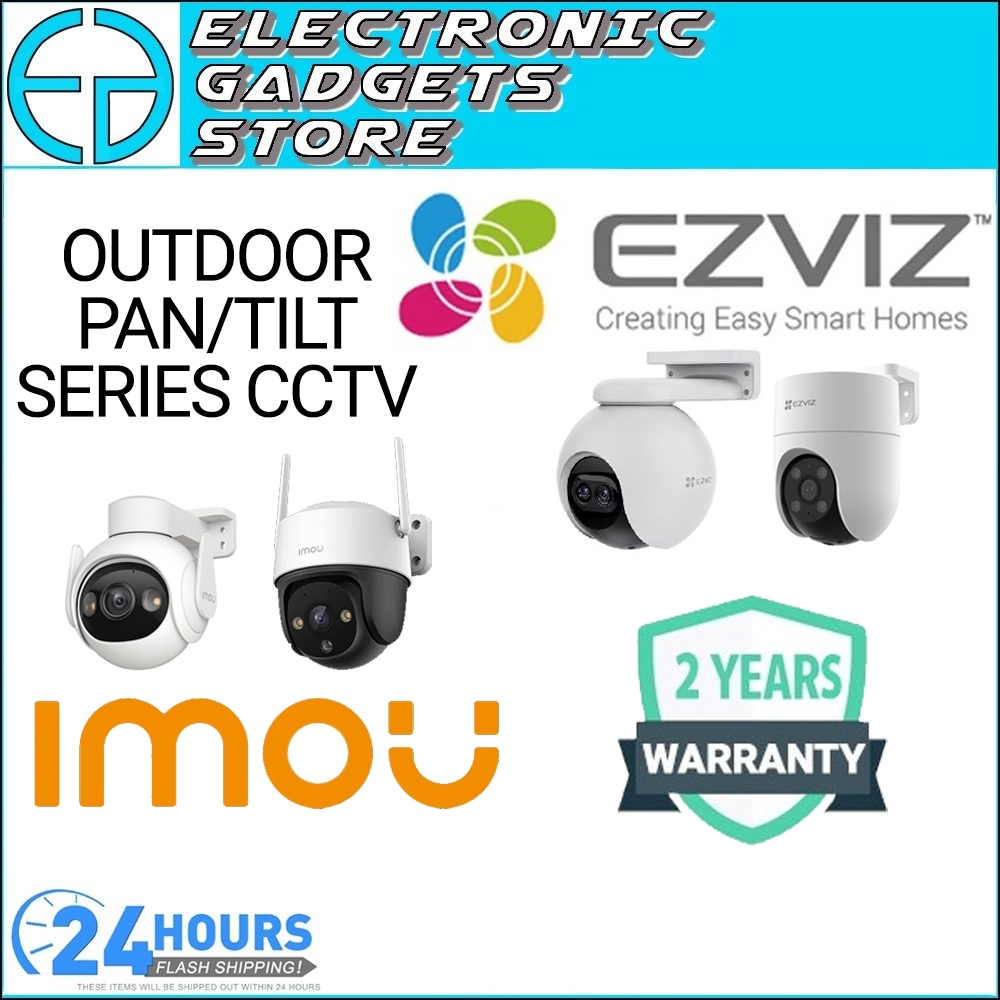 Ezviz C8PF H8C Imou Cruiser 2 Cruiser SE+ Outdoor WiFi Pan/Tilt Two Way ...