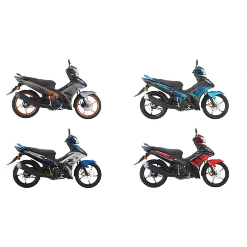 DOCTOR COVERSET STANDARD LC135 V4 V5 V6 V7 CYAN/FIERY RED/YAMAHA BLUE ...