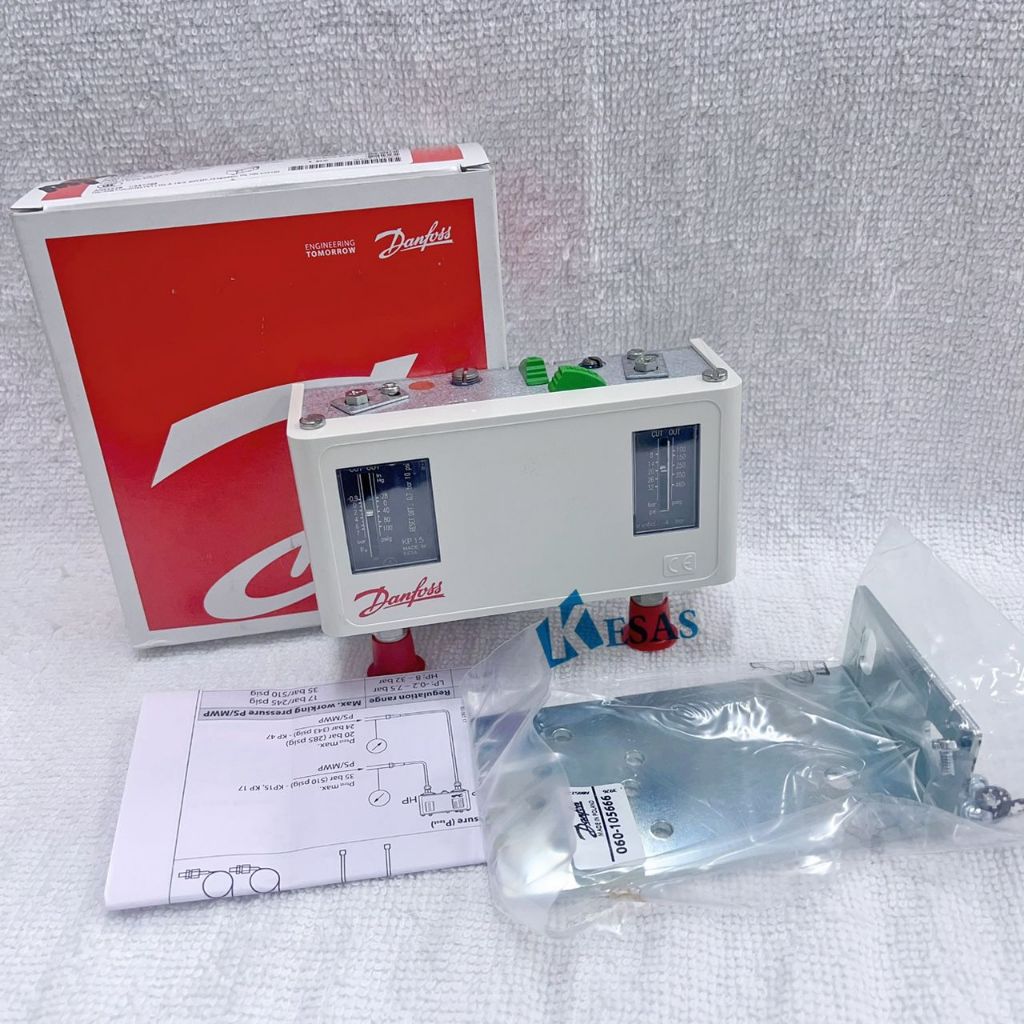 KP15-060-124591 Danfoss Dual Pressure Switch [Setting - Low-Manual ...