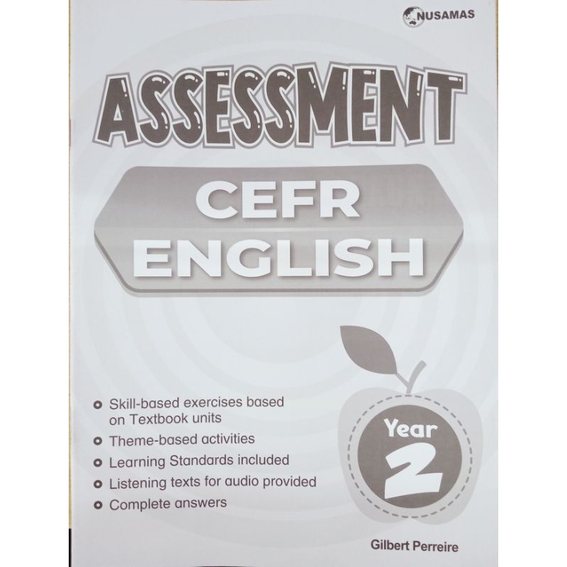 ASSESSMENT CEFR ENGLISH YEAR 2 | Shopee Malaysia