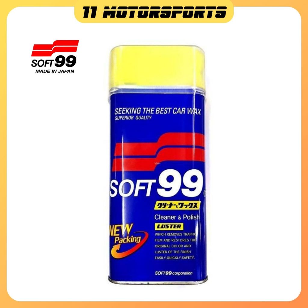 SOFT99 / Soft 99 Luster Cleaner & Polish Wax 530ml | Shopee Malaysia