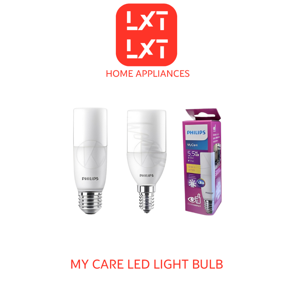 (Sirim) Philips MyCare LED Stick Energy Saving Bulb Bright Downlight E14 E27 PLC 5.5W 7.5W 9.5W ...