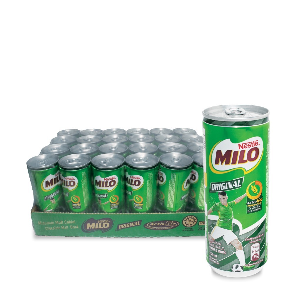 MILO ACTIV-GO ORIGINAL CAN - 24 x 240ML | Shopee Malaysia