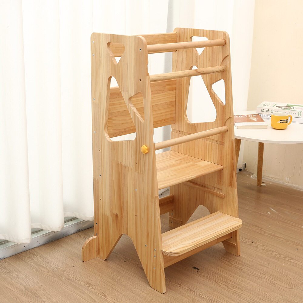 Montessori Toddler Tower Folding Kitchen Helper Tower for 1-10 Years ...
