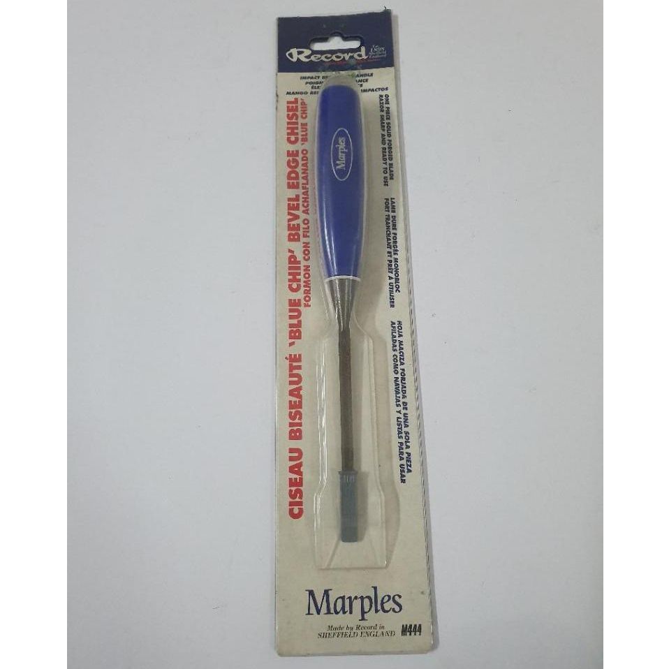 Vintage RECORD Marples Bevelled Chisel 1/4"(6mm) [Made in England ...
