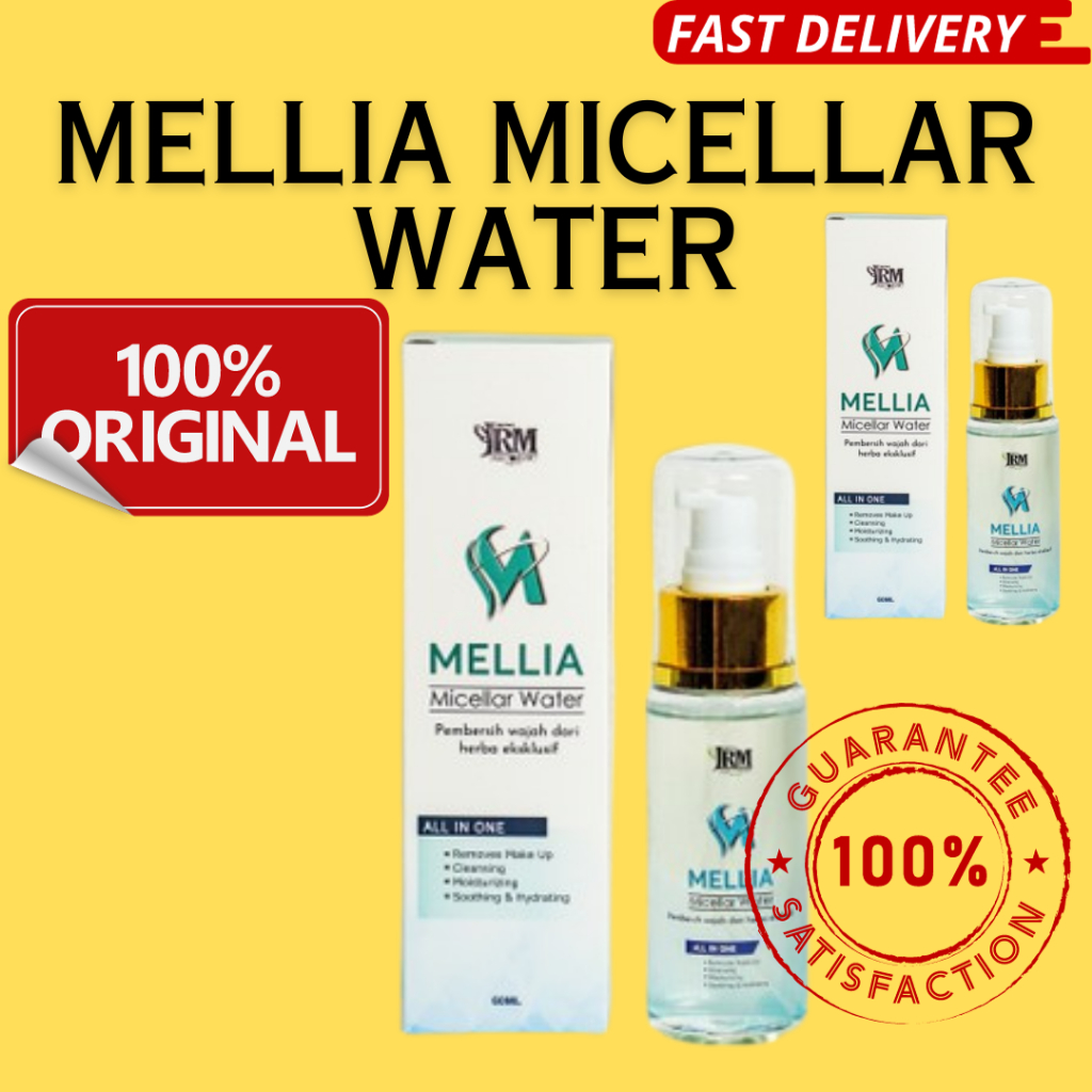 JRM MELLIA MICELLAR WATER [💯 Original] Jamu Ratu Malaya | Shopee Malaysia