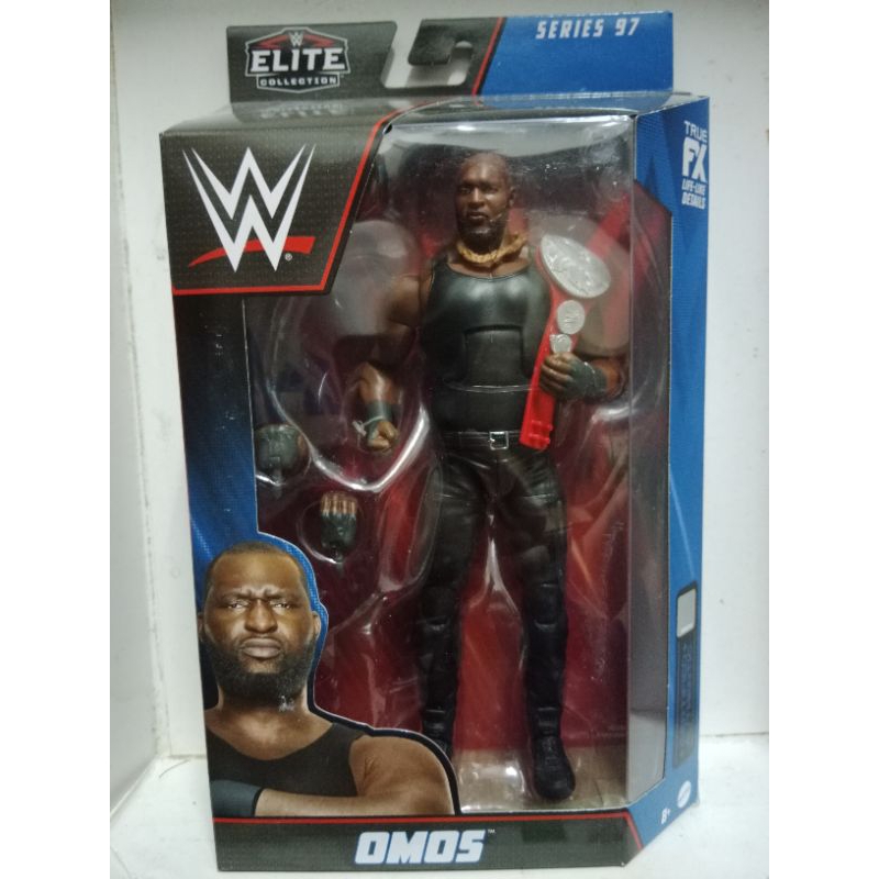 Mattel WWE Elite 97 Omos Wrestling Action Figure | Shopee Malaysia