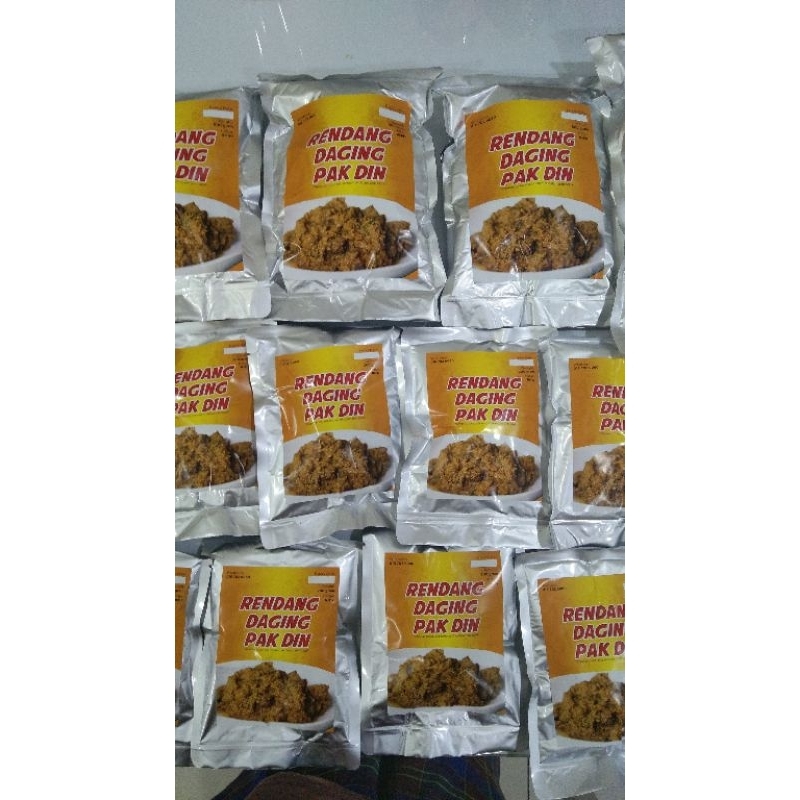Rendang Daging Sedap Pak Din 200g | Shopee Malaysia