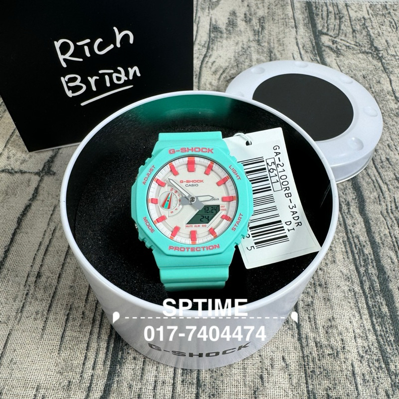 CASIO G-SHOCK TMJ RICH BRIAN GA-2100RB-3ADR / GA-2100RB-3A / GA-2100RB ...