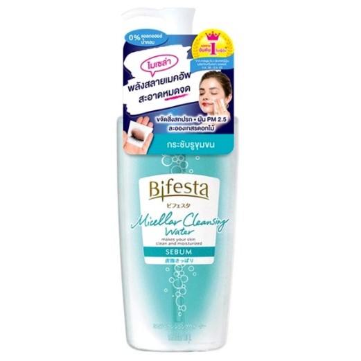 BIFESTA Micellar Cleansing Water Sebum 400ml | Shopee Malaysia