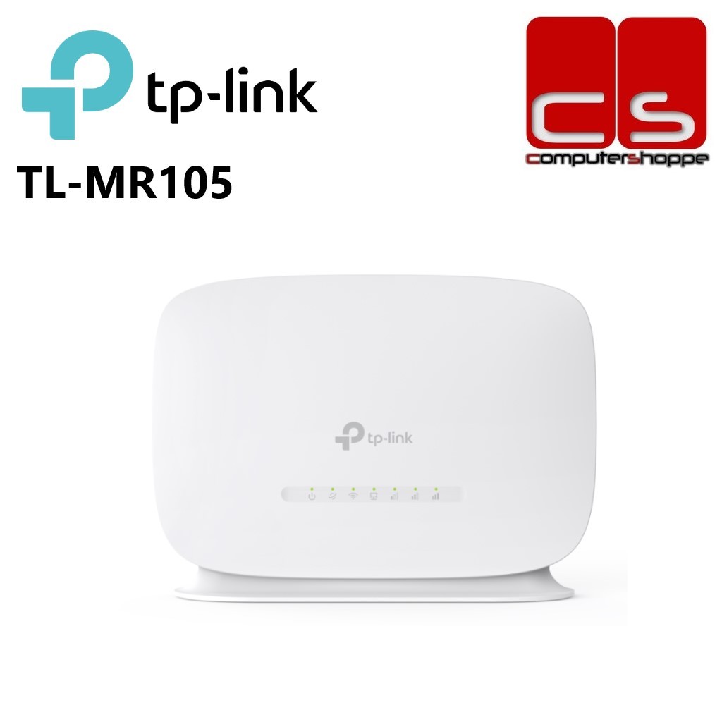 TP-Link TL-MR105 300 Mbps Wireless N 4G LTE Router | Shopee Malaysia