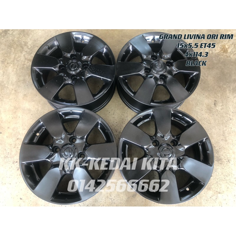 USED NISSAN GRAND LIVINA ORI RIM 15 INCHI | Shopee Malaysia
