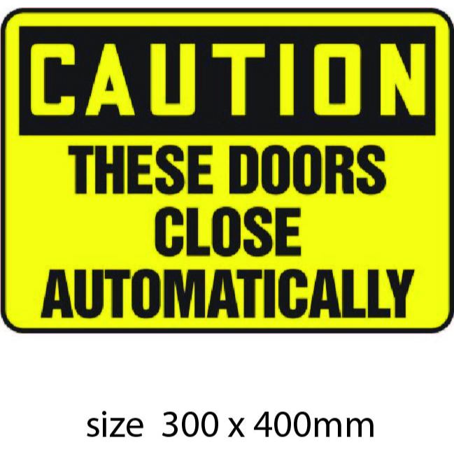 Door closed sign, always close the door, use next door sign, keep door ...