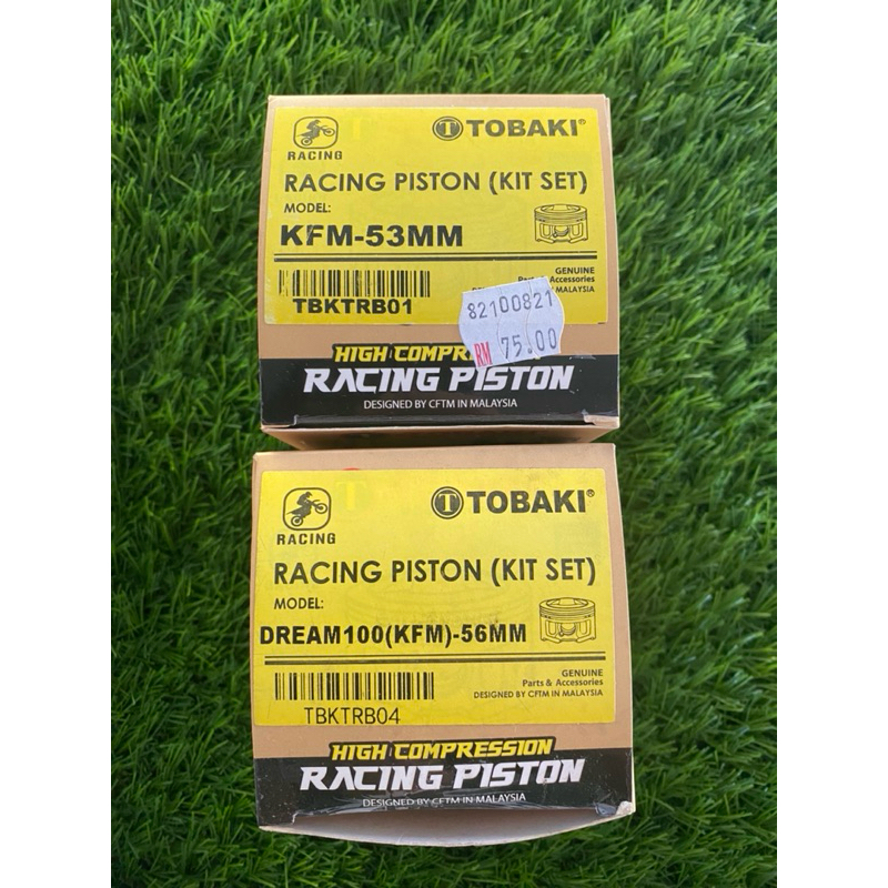 🔥RACING PISTON KIT SET EX5 DREAM EX5 CLASS 1 53/56Tobaki piston dome ...