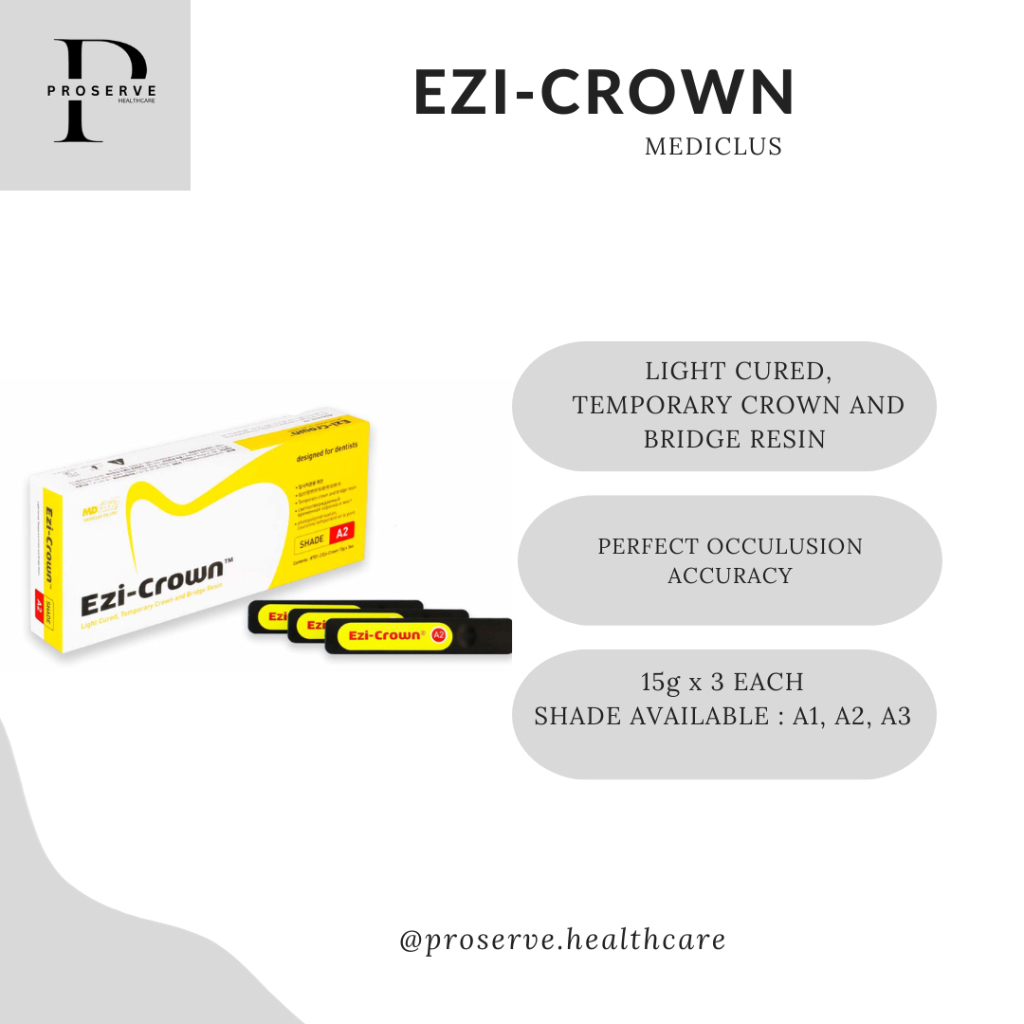 MEDICLUS - Ezi-Crown Light Cure | Shopee Malaysia