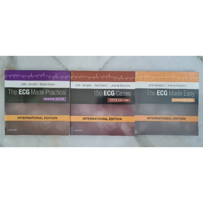 [NEW] 150 ECG Cases + The ECG Made Easy + The ECG Made Practical ...