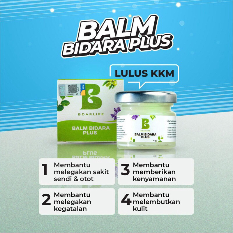 Balm Bidara Plus / Bam Bidara Life / Jujube Balm - Bdarlife | Shopee ...