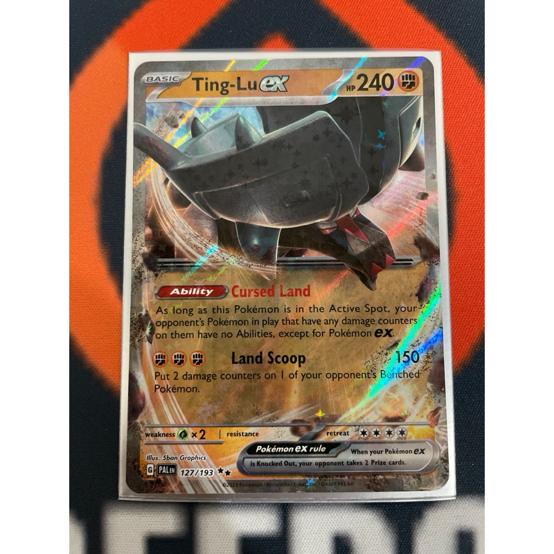Pokemon TCG Paldea Evolved - Ting-Lu EX (Near Mint) | Shopee Malaysia