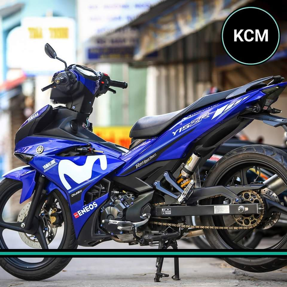 COVERSET BODYSET YAMAHA Y15 Y15ZR V1 V2 MOVISTAR EDITION | Shopee Malaysia