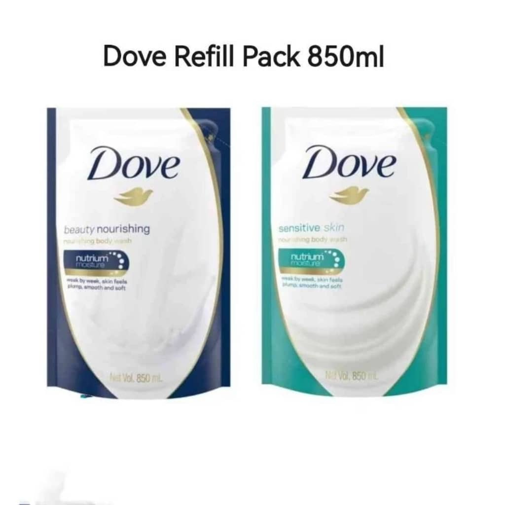 Dove Body Wash Refill Pouch [ Beauty Nourishing / Sensitive Skin ...