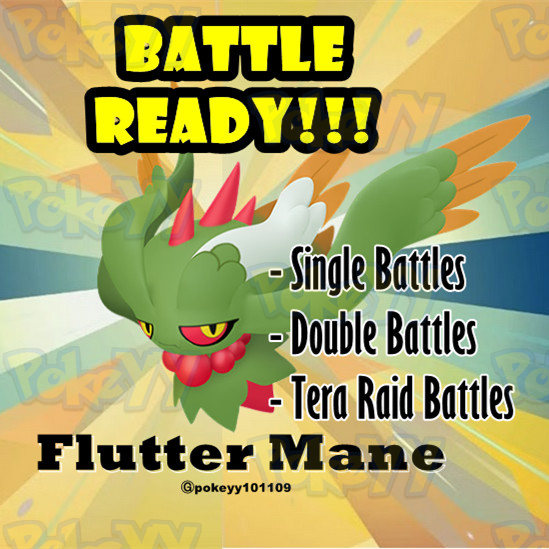 #0987 FLUTTER MANE 振翼发 | Battle-Ready | COMPETITIVE | Ranked Battles ...