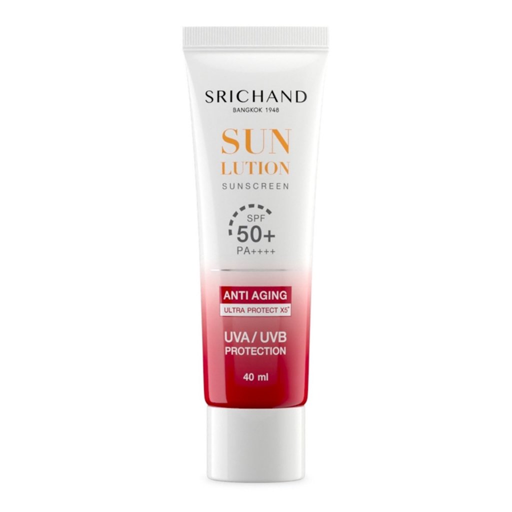 Srichand Sunlution Anti Aging Sunscreen Spf50+ Pa++++ 15 Ml | Shopee Malaysia