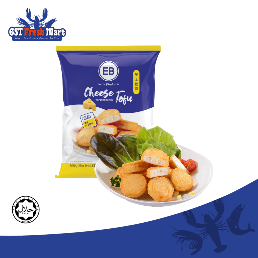 FROZEN EB CHEESE TOFU 500GM/PKT (25PCS+-) 芝心豆腐 - GST FRESH MART ...