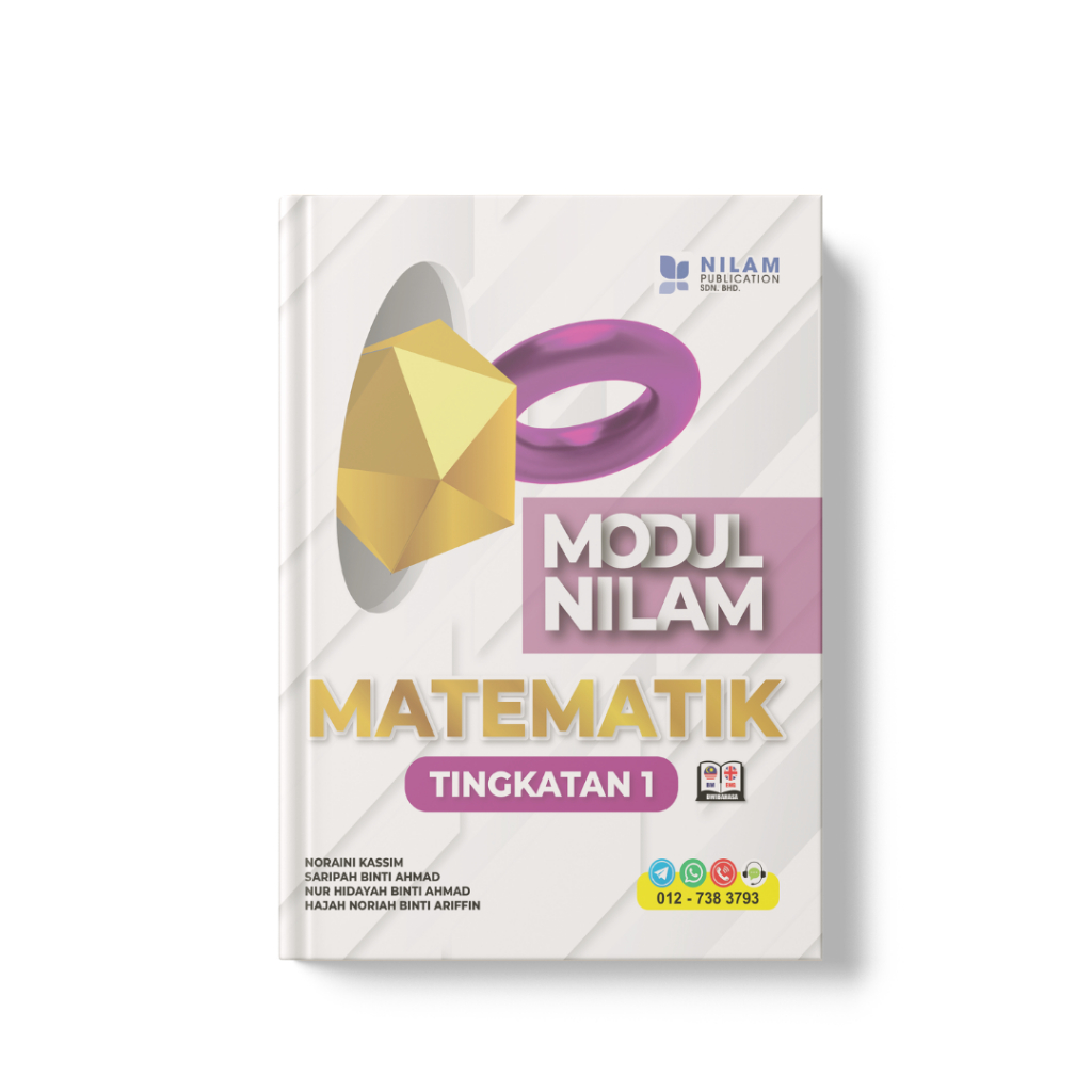 NILAM Matematik Tingkatan 1 (2024) Dwibahasa | Shopee Malaysia