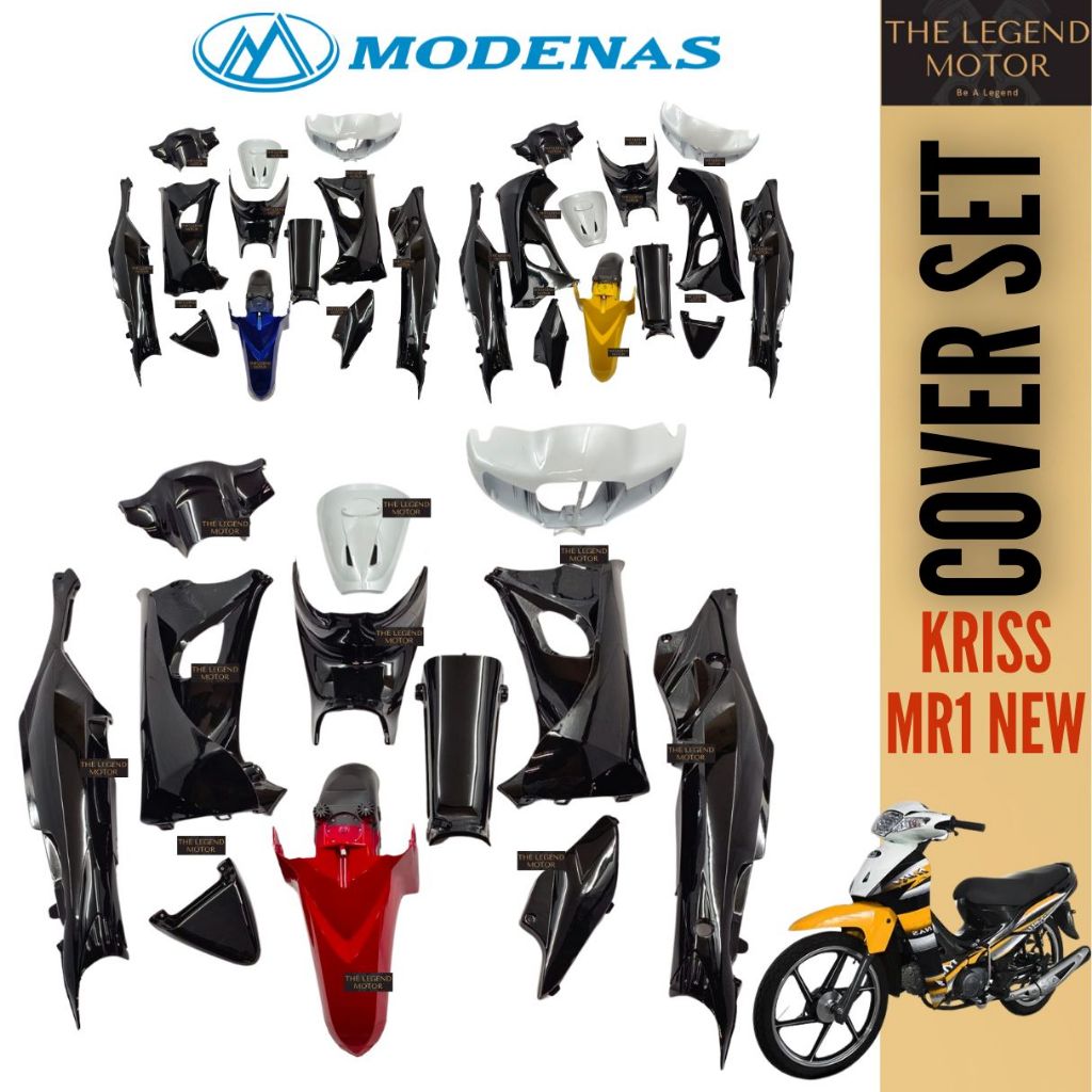 MODENAS KRISS MR1 MR 1 (NEW) Coverset Body Cover Set Caver Kaver KOVER ...