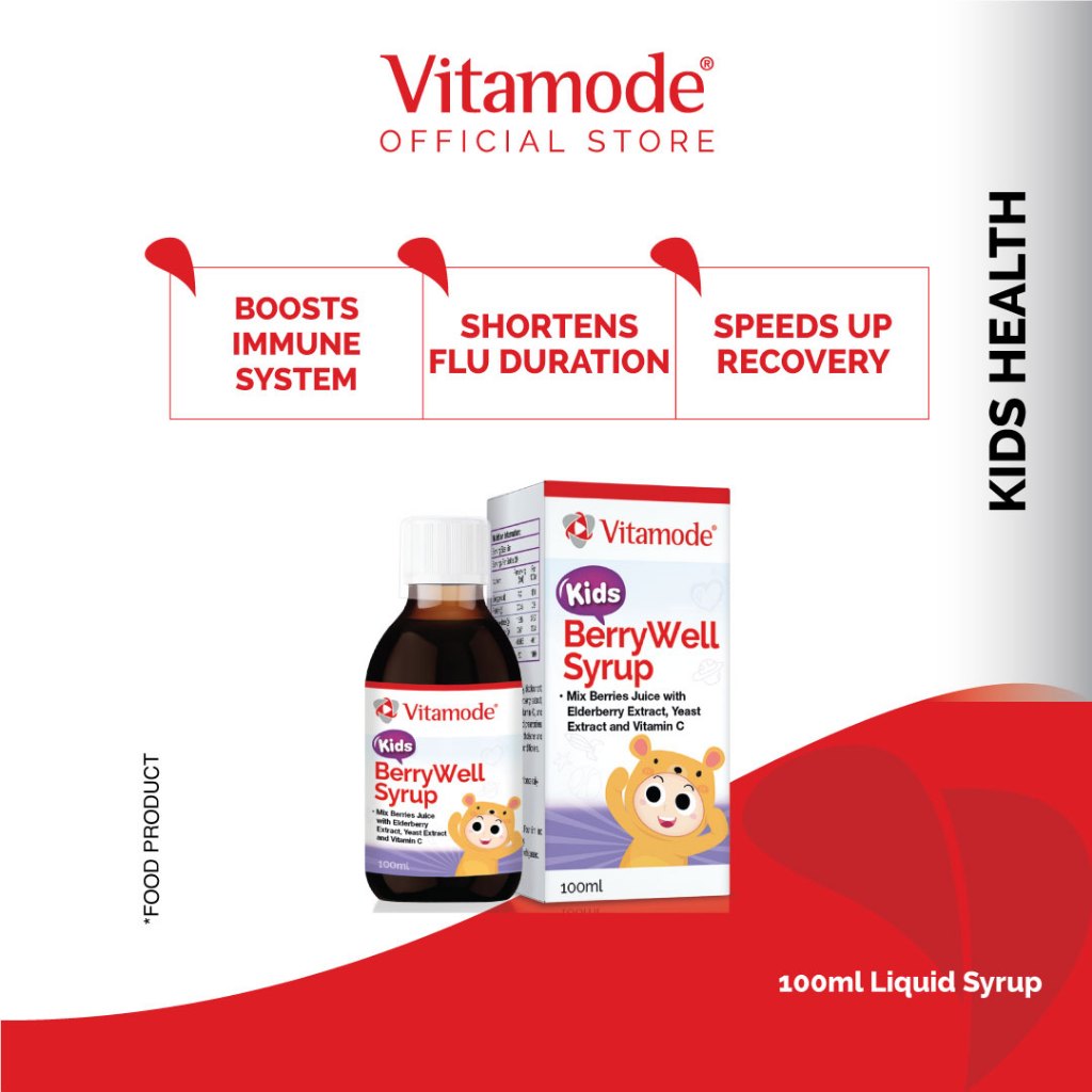 VITAMODE Kids BerryWell Syrup [Immunity] | Shopee Malaysia
