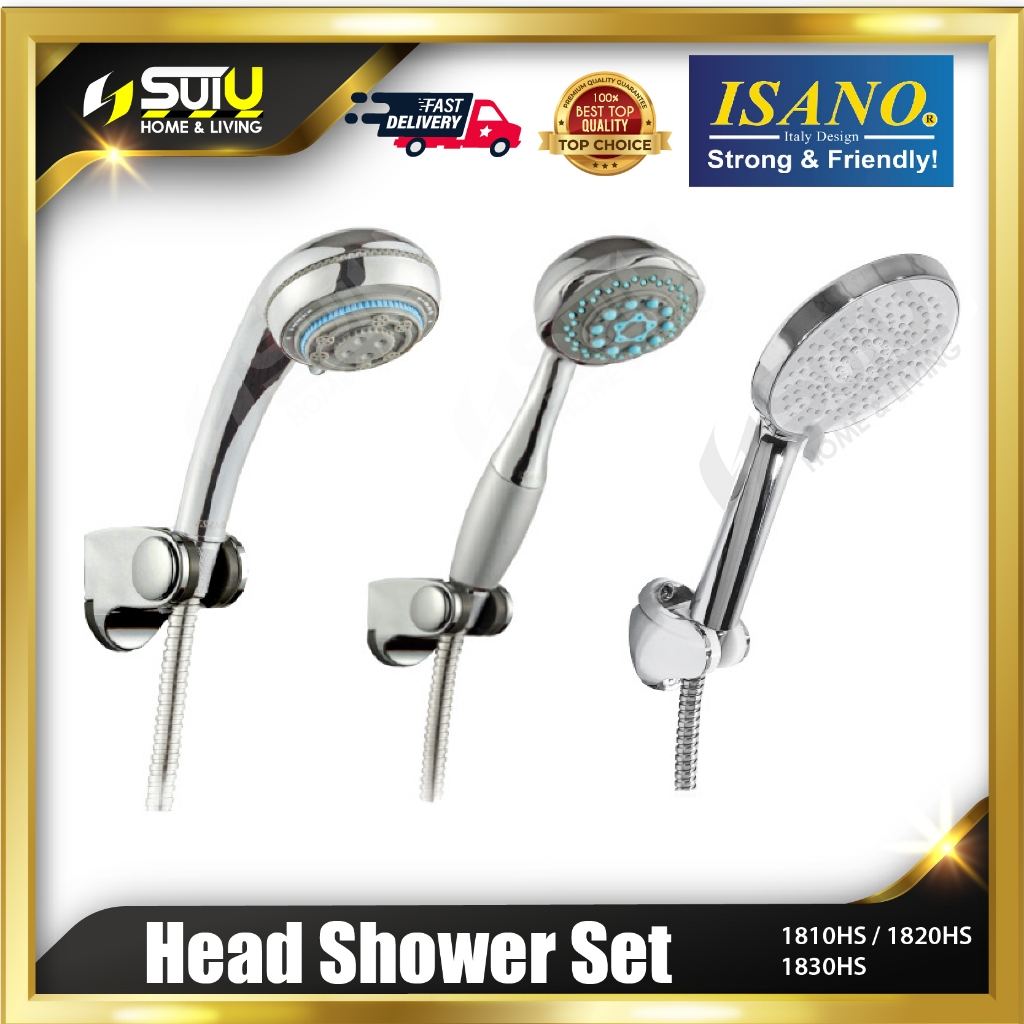 ISANO 1810HS 1820HS 1830HS Head Shower Set | Shopee Malaysia