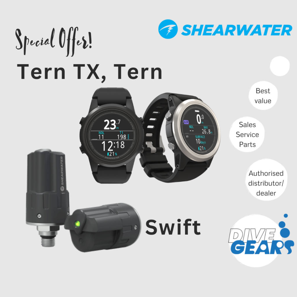 Shearwater Tern / Tern TX / Swift Dive Computer Air Transmitter Scuba ...