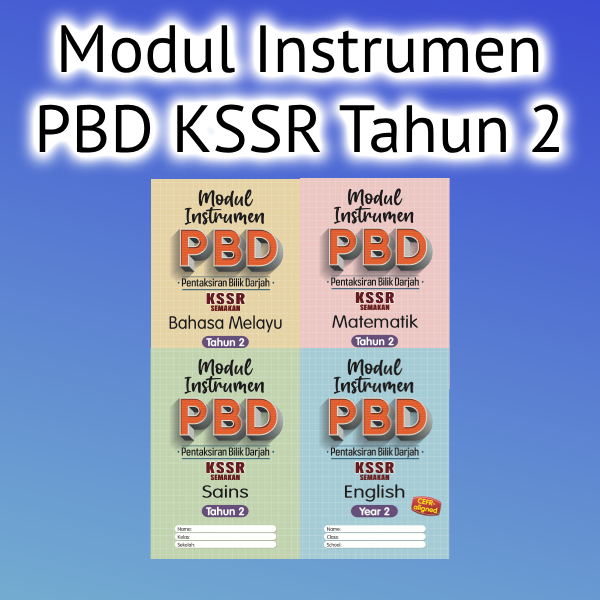 2024 BUKU KERJA MODUL INSTRUMEN PBD KSSR TAHUN 2 | Shopee Malaysia