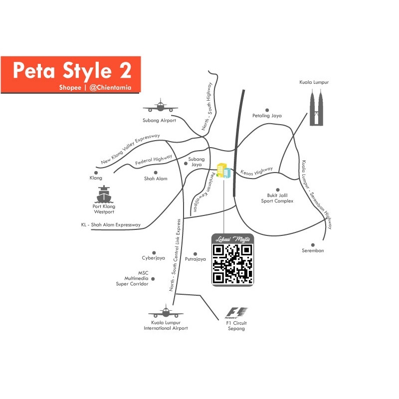 LUKIS PETA MURAH | JALAN HALUS | Shopee Malaysia