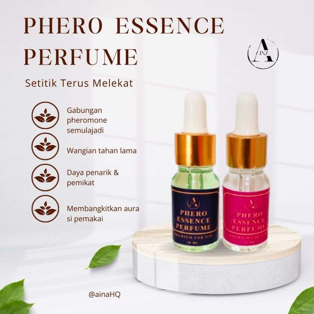 PHERO Essence Perfume Pewangi Pemikat Pasangan Suami & Isteri | Shopee ...